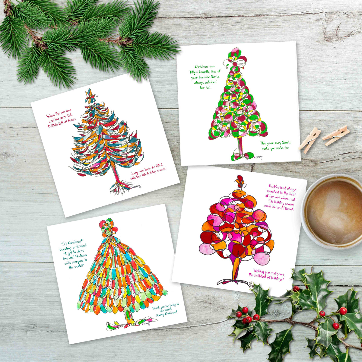 Christmas 2024 Tagged "Tilly" - TREES HAVE FEELINGS