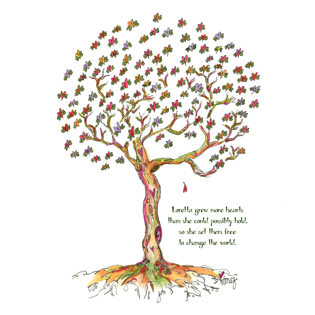 Trees Have Feelings by Tracy Mazuer